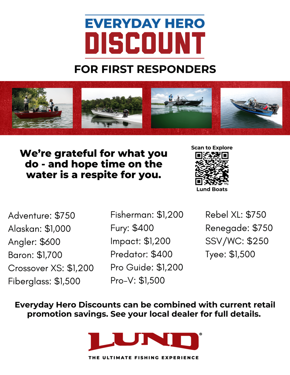 FIRST RESPONDERS: EVERYDAY HERO DISCOUNT - Woodard Marine