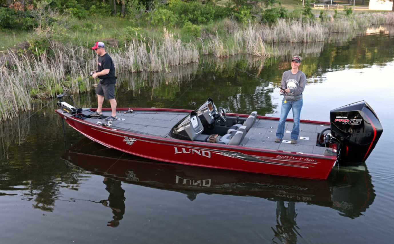 New Lund Pro-V Bass XS Core Fishing Boats For Sale Near Hanover, New ...