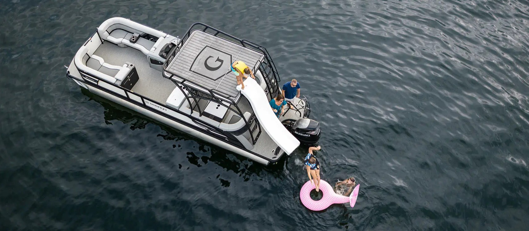 New Godfrey AquaPatio Sundeck Pontoon Boats For Sale Near Plattsburgh ...